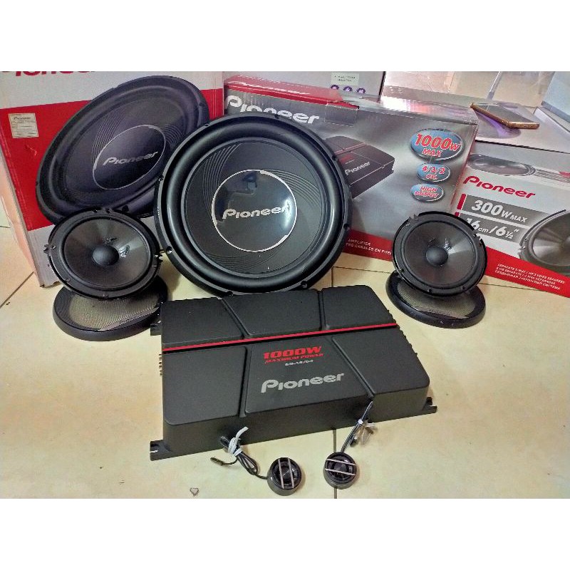 Jual PAKET AUDIO PIONEER Lengkap Bergaransi resmi Audio Mobil | Shopee ...