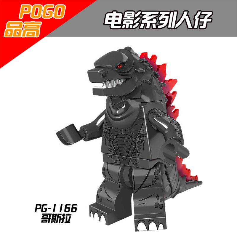 Jual Mainan Anak Action Figure Lego Godzilla PG1166 Minifigure Monster ...
