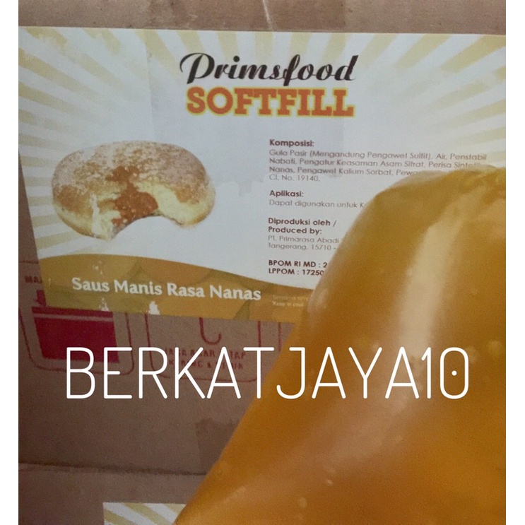 Jual Prims Food Selai Nanas Pineapple Filling repack 250 gr | Shopee ...