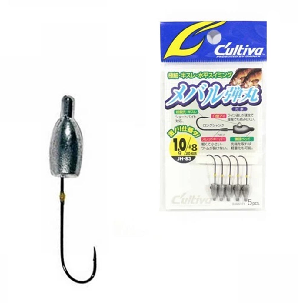 Jual Cultiva Round Jig JH-83 11606 Hook Kail Pancing Peralatan Memancing | Shopee Indonesia