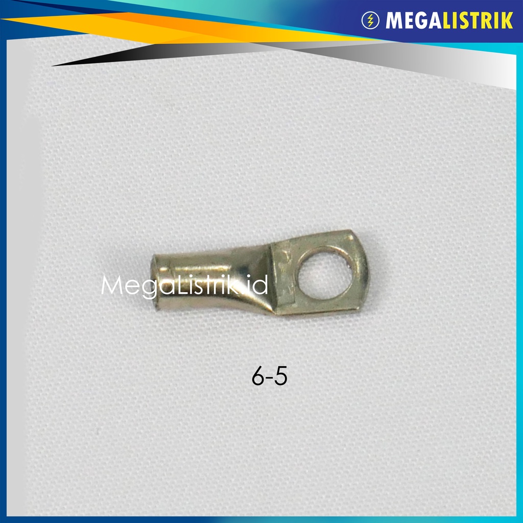 Jual PM ELECTRIC SKUN KABEL 6-5 MM 4PMLS065 / PUMA CABLE LUG SC 6MM ...