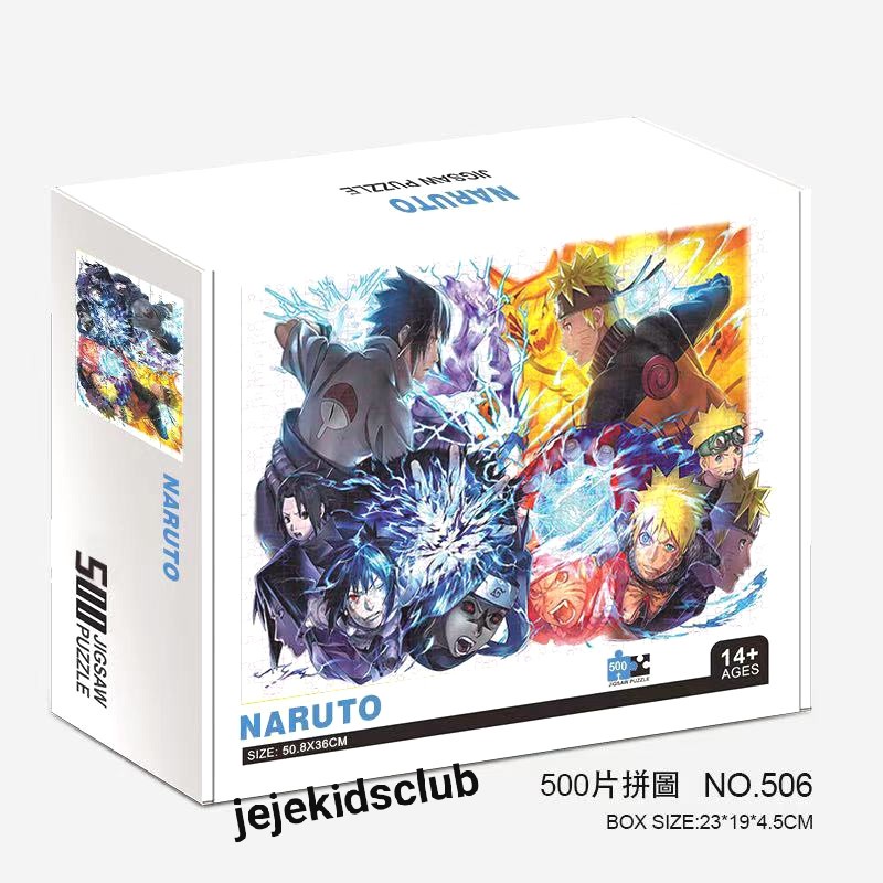 Jual Puzzle Naruto Anime Manga Puzzle Jigsaw Naruto Puzzle 500 pcs ...