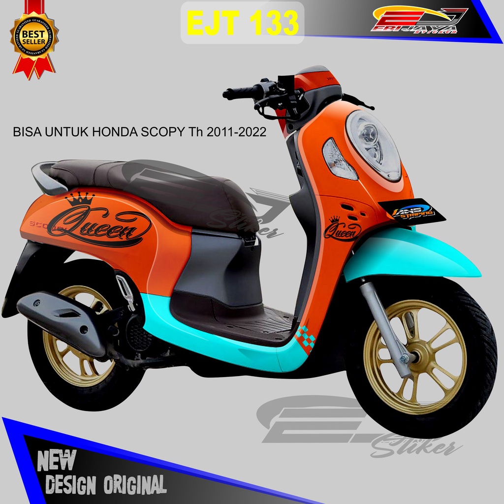 Jual DECAL SCOOPY 2013-2022 FULL BLOK BODY 26 WARNA / DECAL STICKER ...