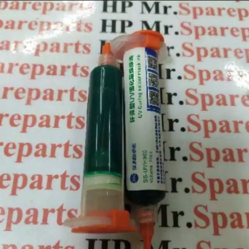 Jual LEM PELAPIS PCB - UV CURING SOLDER MARK INK SOLDER 10 CC ORIGINAL ...