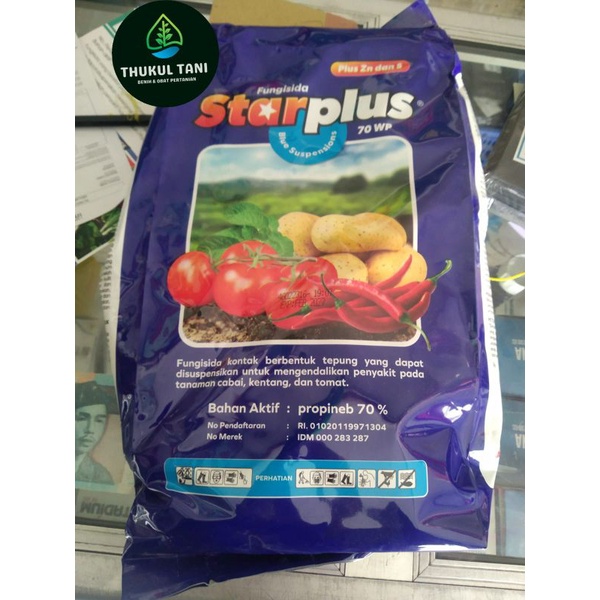 Jual FUNGISIDA STARPLUS 70WP Plus Zn & S - 1 Kg | Shopee Indonesia