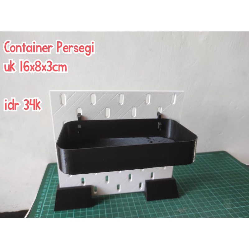 Jual aksesoris pegboard container skadis 34 | Shopee Indonesia