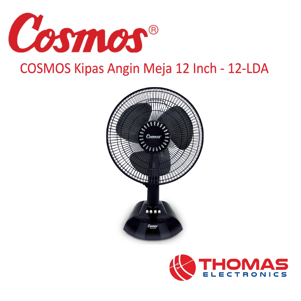 Jual Cosmos Desk Fan 12 Inch LDA Garansi Resmi COSMOS 12 LDA | Shopee ...