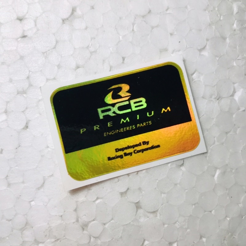 Jual Sticker RCB Premium Hologram Laminasi Glossy | Shopee Indonesia