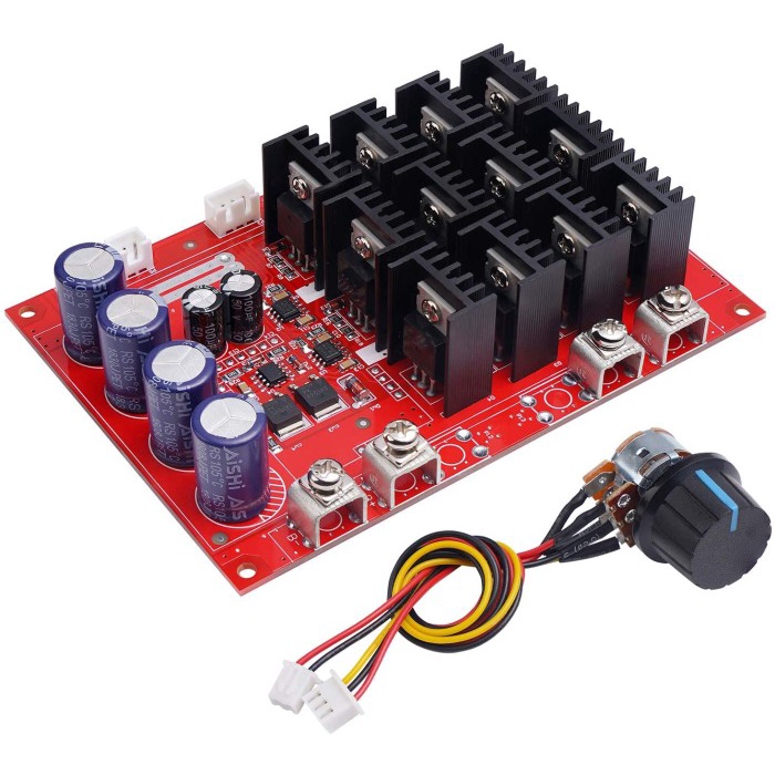 Jual DC Motor Speed Controller Dimmer PWM Voltage Regulator 3000W 10V ...