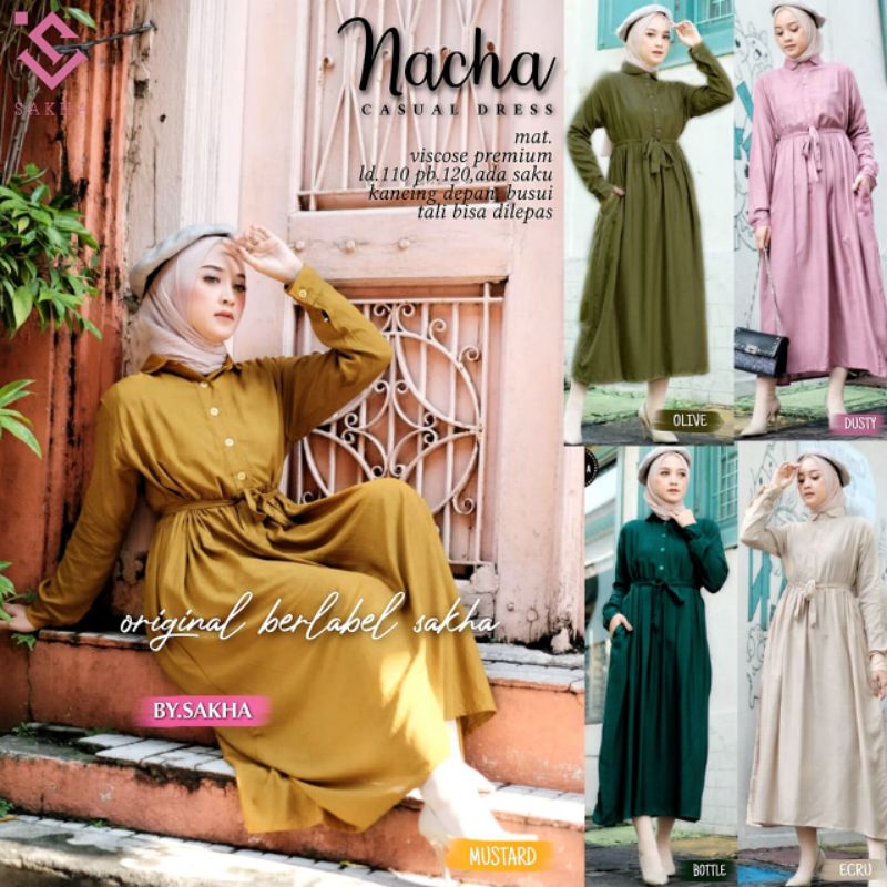 Jual NACHA DRESS | Shopee Indonesia