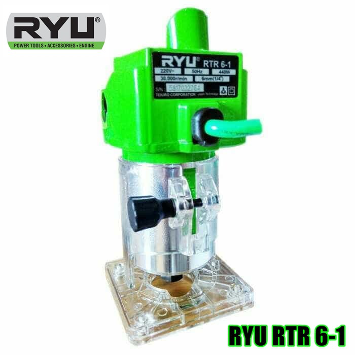 Jual mesin trimmer RYU RTR 6-1/ mesin router kecil ryu mesin profil ...