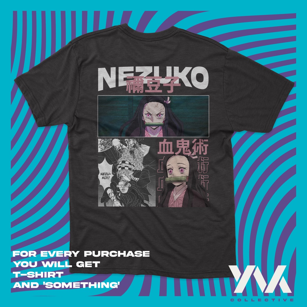 Jual NEZUKO KAMADO DEMON SLAYER KIMETSU NO YAIBA | Kaos Anime Manga ...