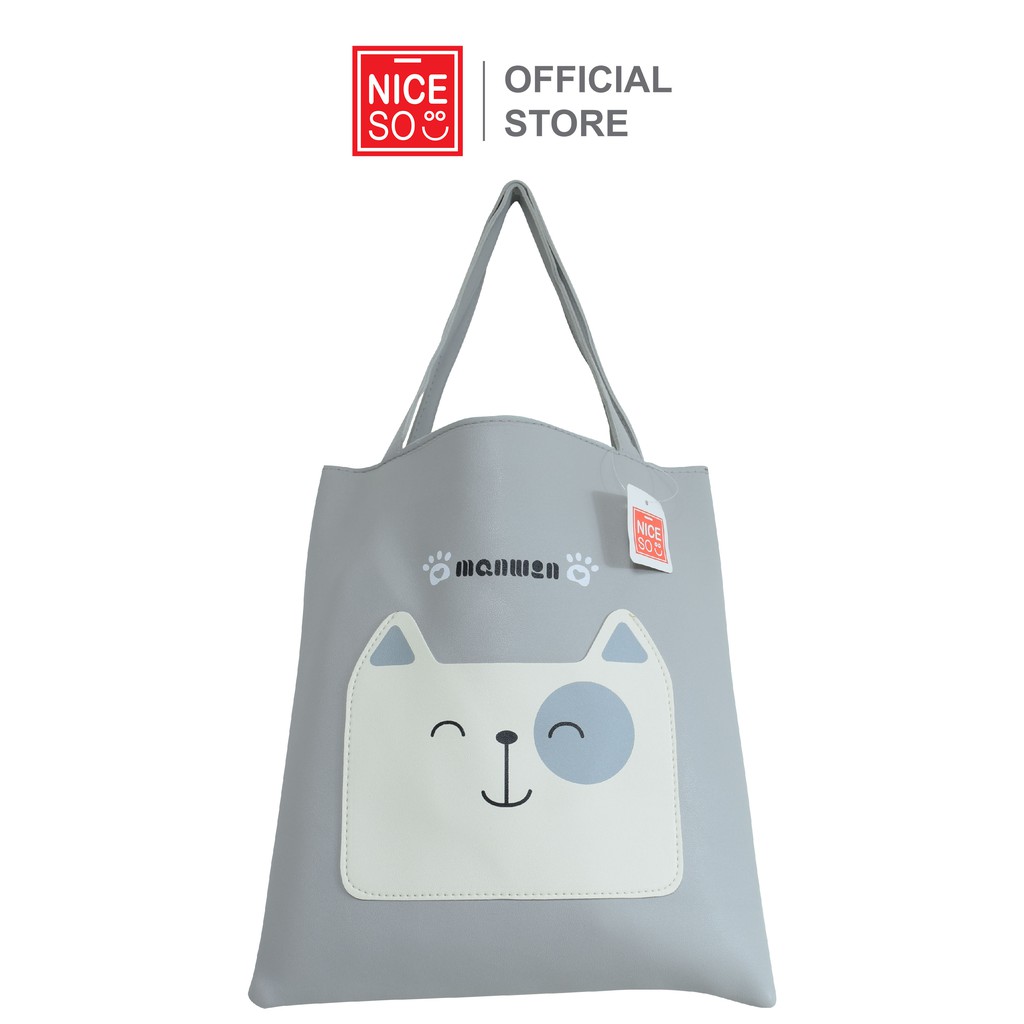 Jual NICESO Official Tote Bag AT-6 | Shopee Indonesia