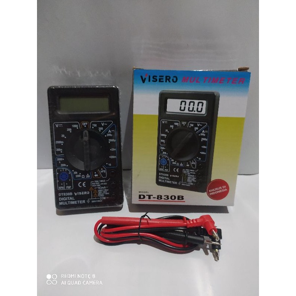 Jual Multitester Multimeter Avometer DIGITAL MULTI METER KECIL DT830B ...