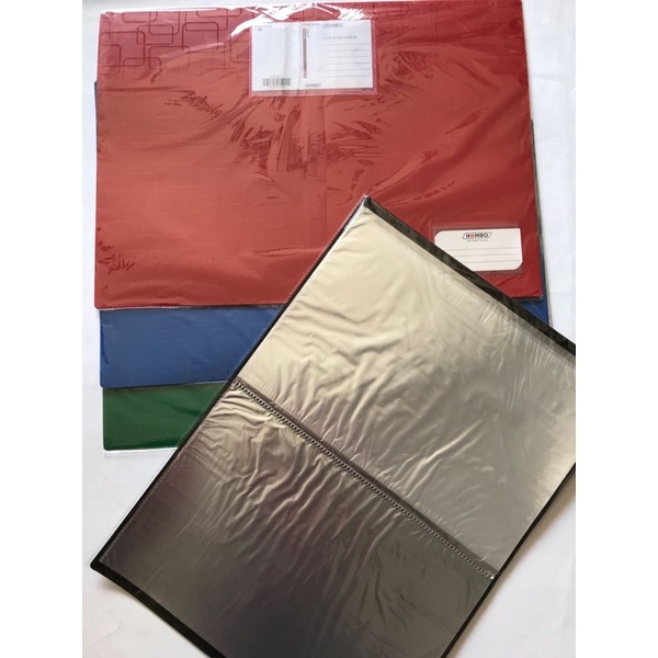 Jual Clear Holder isi 40 Lembar / ukuran folio / Map Clear Holder / isi ...