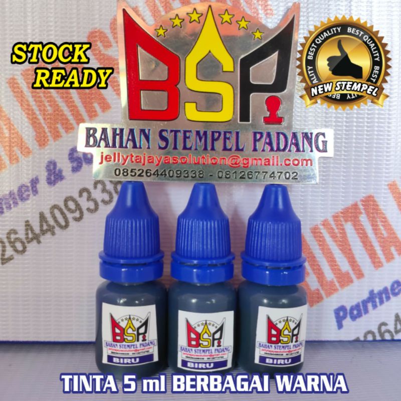 Jual TINTA STEMPEL FLASH BIRU 10 ML | Shopee Indonesia