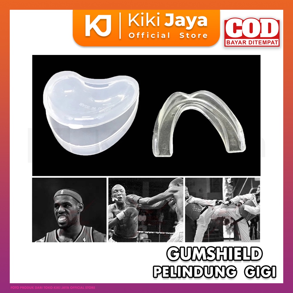 Jual [KIKI] Gumshield Pelindung Gigi Untuk Dewasa Saat Ketika Olahraga Tinju Latihan Fisik ...