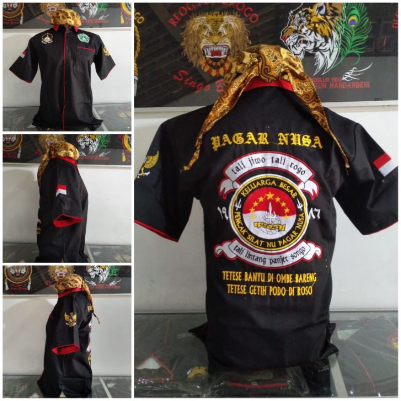 Jual baju warga pagar nusa red / baju pn / baju pn bordir ( bisa bayar ... Jual baju warga pagar nusa red / baju pn / baju pn bordir ( bisa bayar ...
