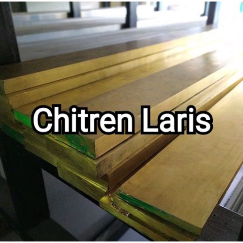 Jual Plat Kuningan / Brass Kuningan Strip 8mm x 50mm x 100mm | Shopee ...