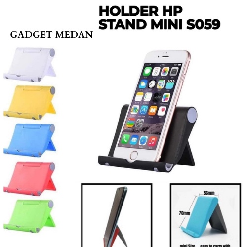 Jual Holder Hp Standing Tabel Holder Stand Mini Universal Stents S059- Gadget Medan | Shopee ...