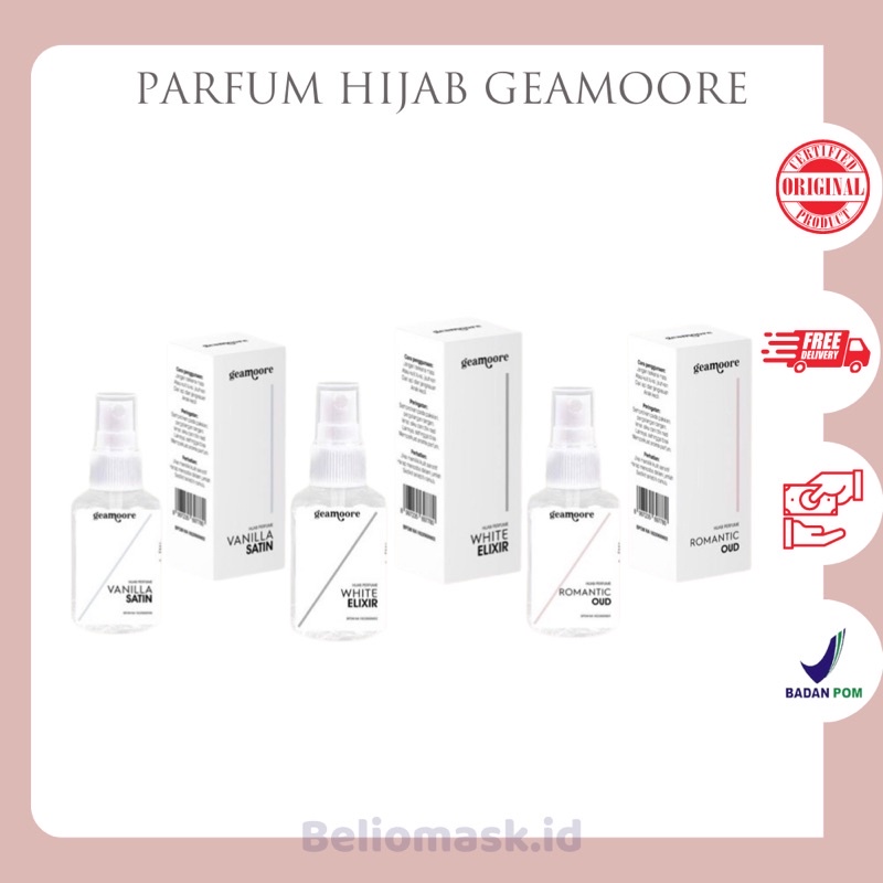 Jual Geamoore Hijab Parfume With Shimmer Spray 50ml | Shopee Indonesia