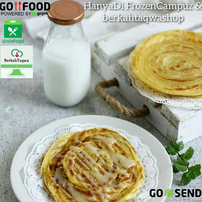 Jual Roti Maryam Original Roti Cane Canai Per Pak / Roti Maryam Frozen ...