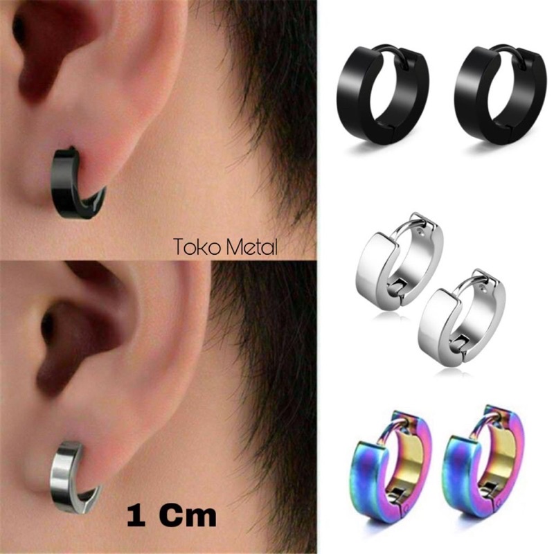 Jual Anting Titanium Tindik Pria dan Wanita 1 Pasang [ Toko Metal ...