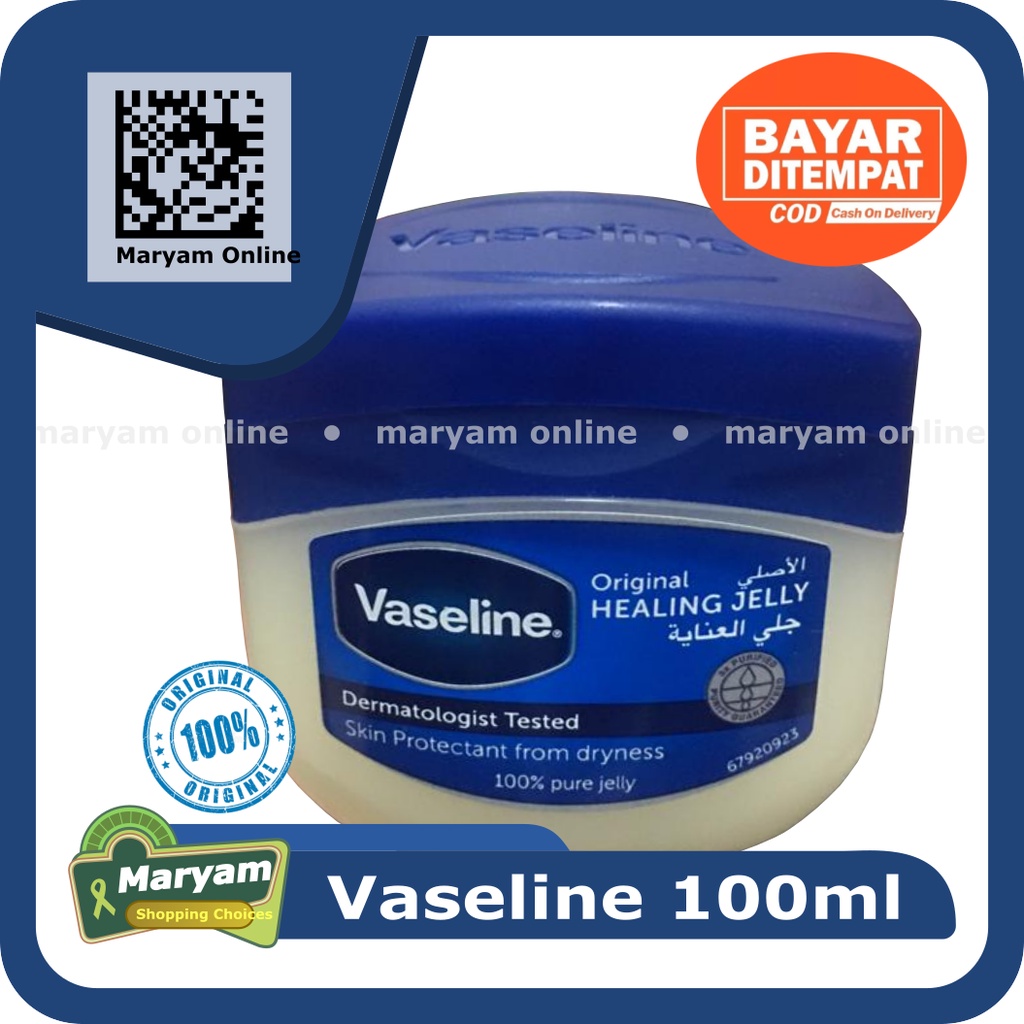 Jual Vaseline Original Healing Jelly - Vaseline 100 ml Handbody 100% Asli Arab | Shopee Indonesia