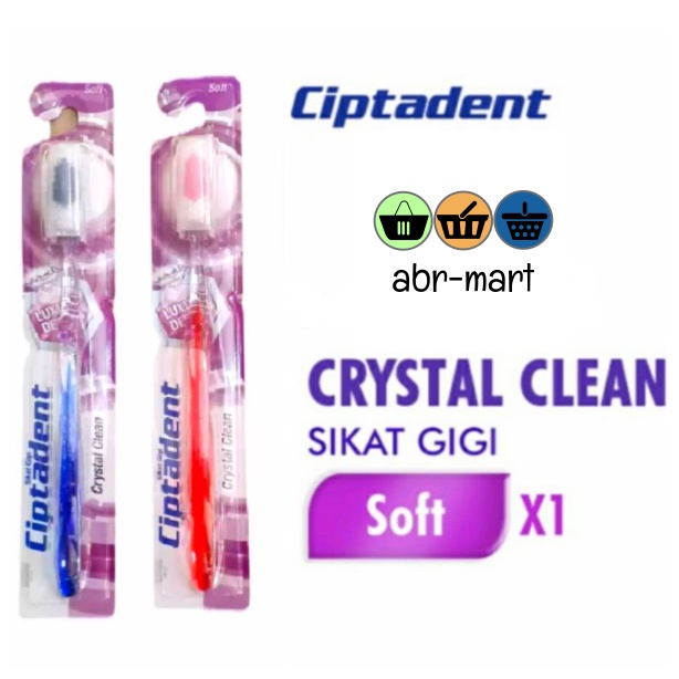 Jual CIPTADENT SIKAT GIGI CRYSTAL CLEAN/EXTRA CLEAN/DIAMOND SOFT ** | Shopee Indonesia