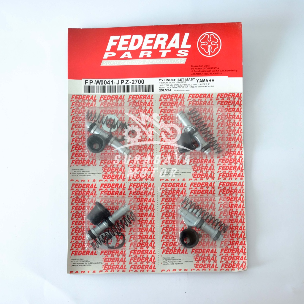 Jual Sil Seal Master Rem Kit Jupiter Z FEDERAL Mio Vega R ZR Z1 Depan ...