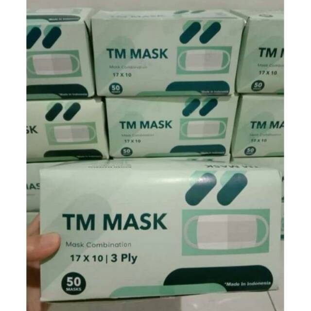 Jual TM MASK 3 Ply | Shopee Indonesia