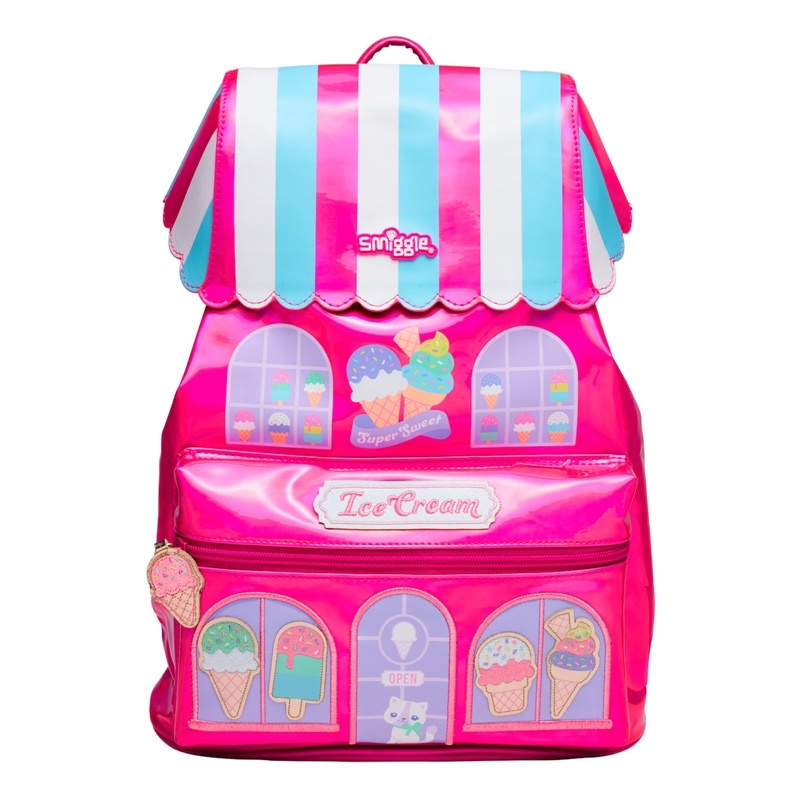 Jual Smiggle Backpack Go Girl Shop Pink | Shopee Indonesia
