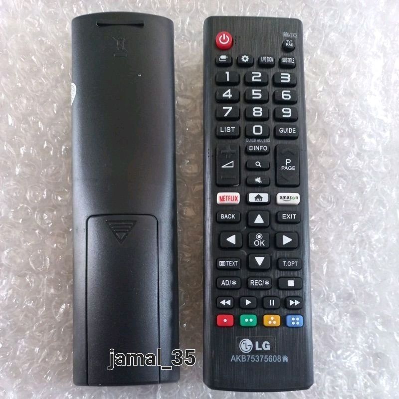 Jual REMOTE REMOT SMART TV LCD LED LG NETFLIX AMAZON AKB75375608 ...