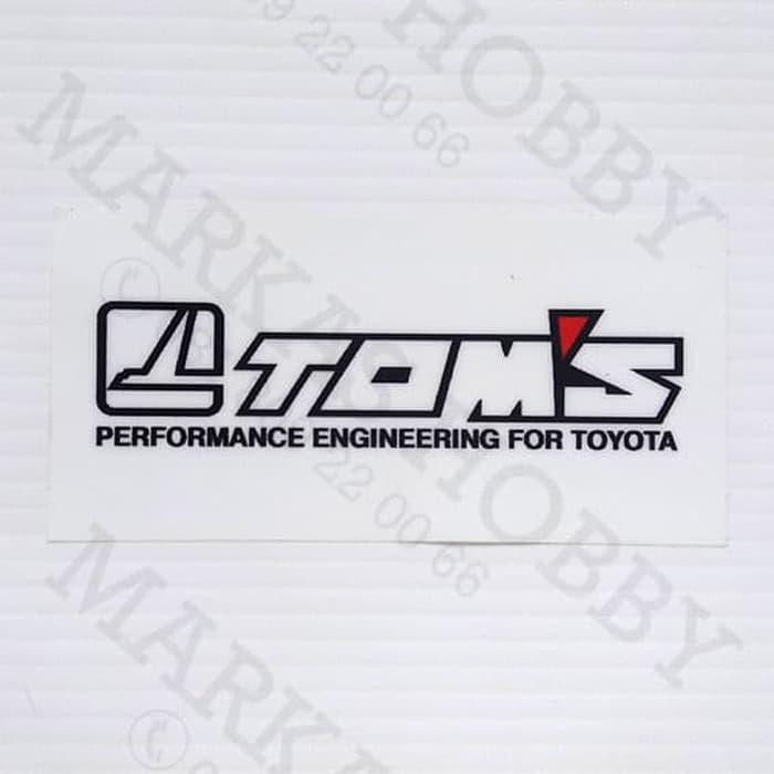 Jual Stiker / Sticker Toyota TOMS OEM | Shopee Indonesia