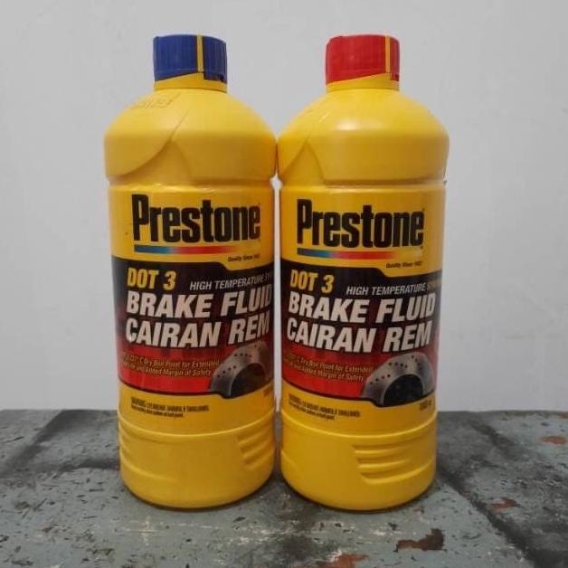 Jual Brake Fluid/Minyak Rem Mobil/Motor Prestone DOT 3 ASLI (Merah ...