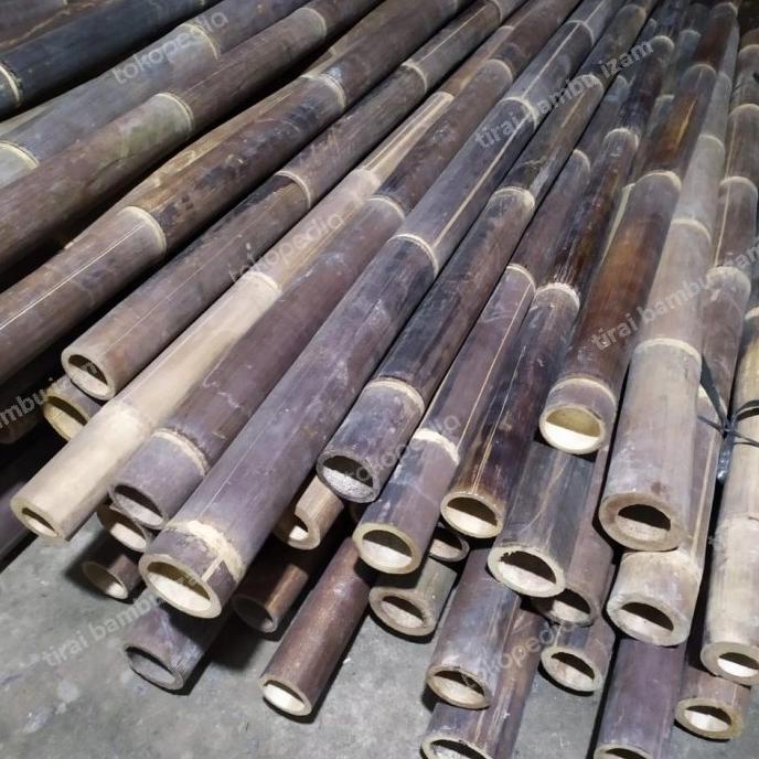 Jual bambu hitam,batang bambu,pagar bambu,pagar rumah,pagar tanaman ...