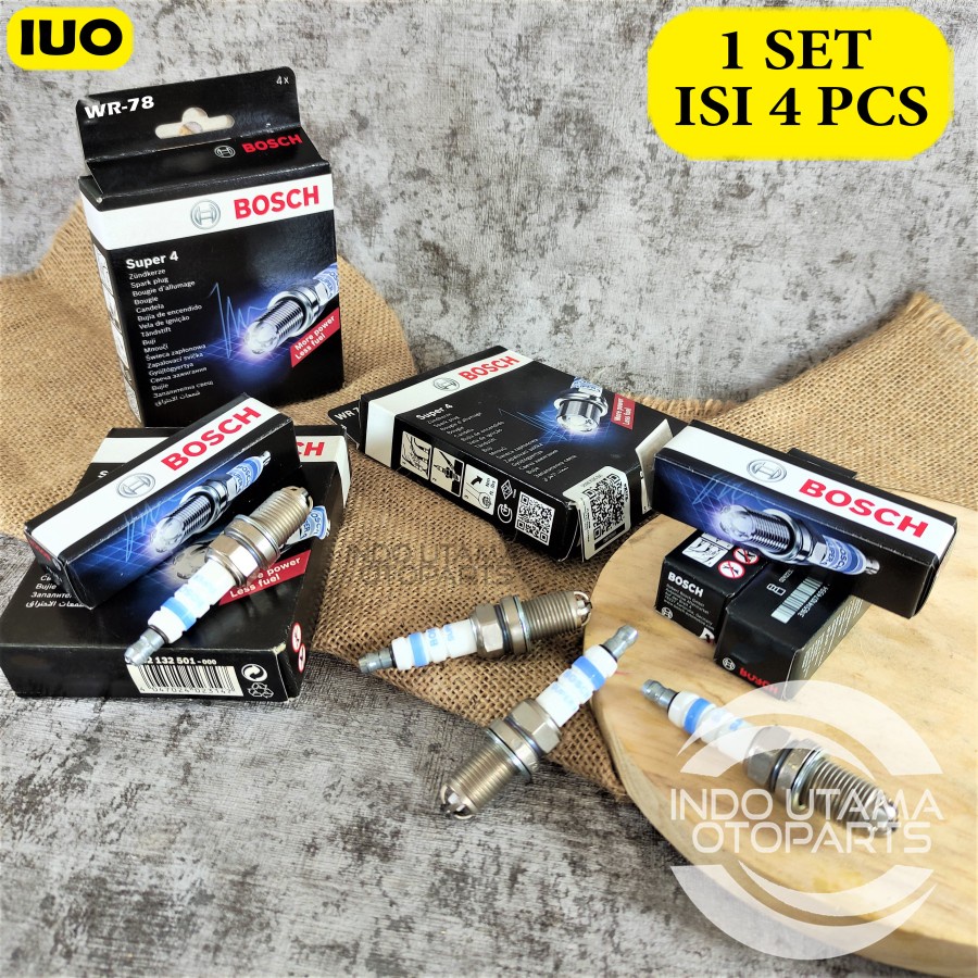 Jual Busi BOSCH BMW E30 318i M40 WR78 Super 4 GERMANY (4pc) | Shopee ...