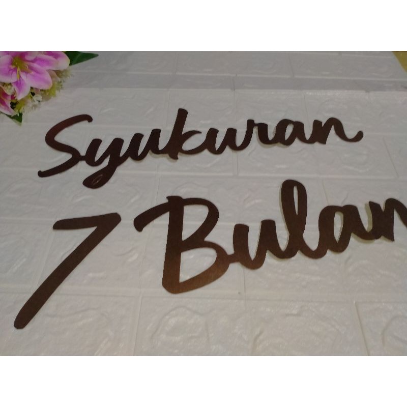 Jual BANNER BACKDROP SYUKURAN AQIQAH, 7 BULANAN, HAPPY WEDDING, HAPPY ...