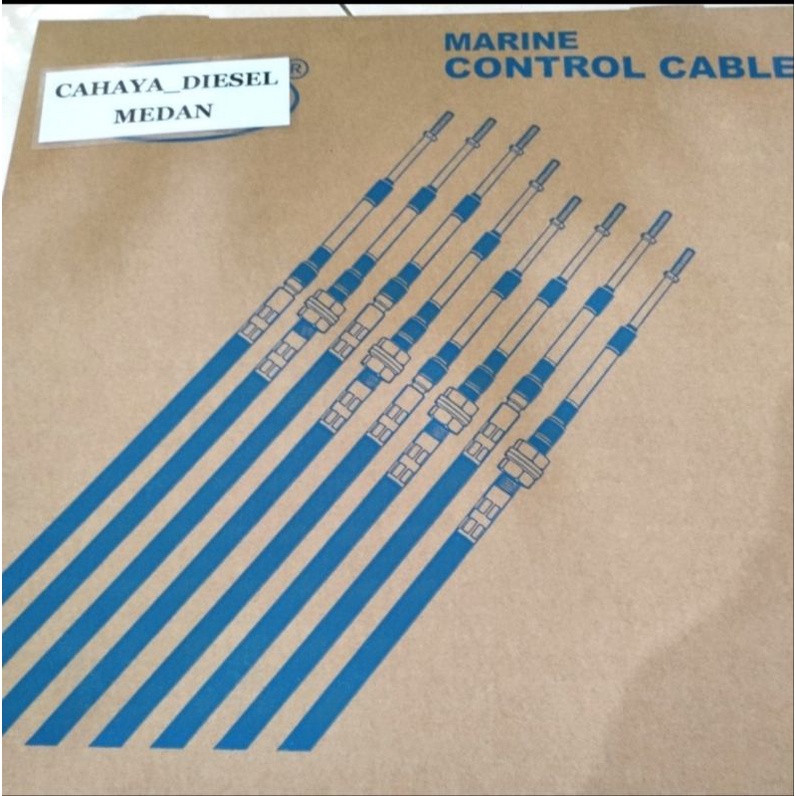 Jual CONTROL CABLE KAPAL MARINE UKURAN PANJANG 7 METER | Shopee Indonesia