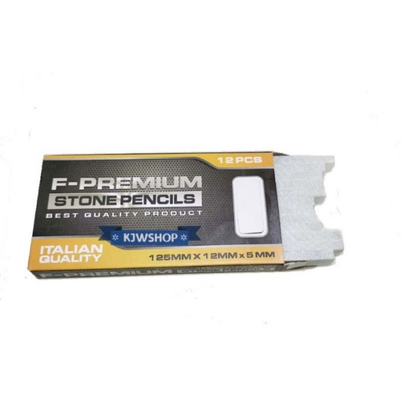 Jual Kapur Besi F Premium Stone Pencils 1 Pack Kapur Besi F-Premium ...