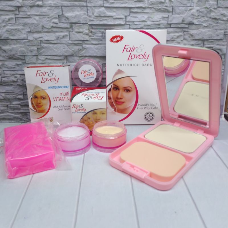 Jual PAKET BEDAK FAIR LOVELY(BEDAK/CREAM SIANG/CREAM MALAM/SABUN ...