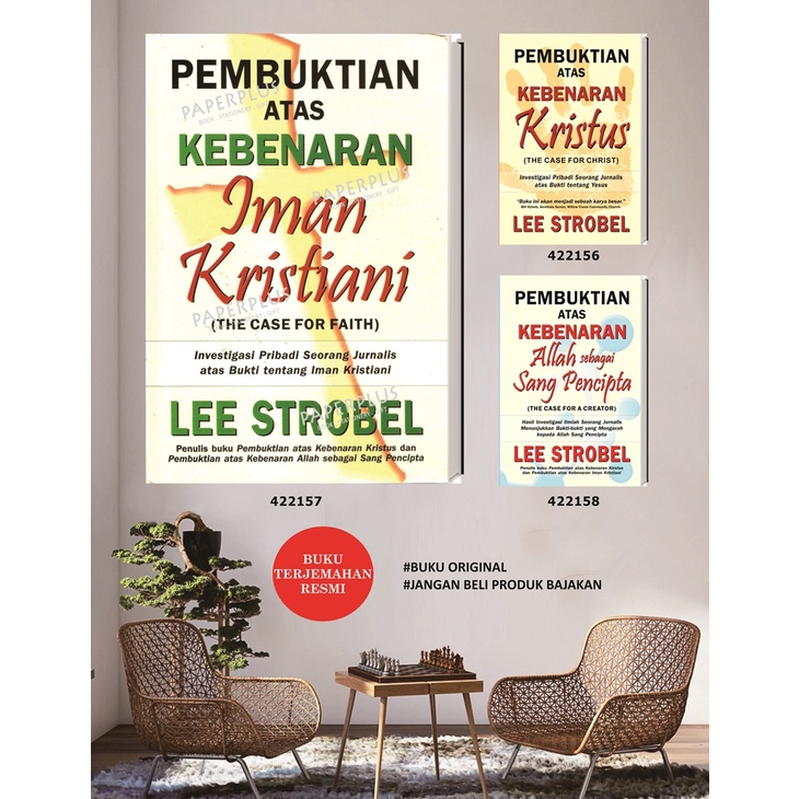 Jual Buku Rohani / Pembuktian Atas Kebenaran Iman Kristiani / Lee ...