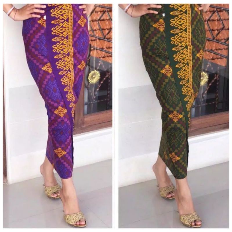 Jual Kamen Jadi Katun Stretch motif Endek | Kamen Bali Strait | Kamen ...