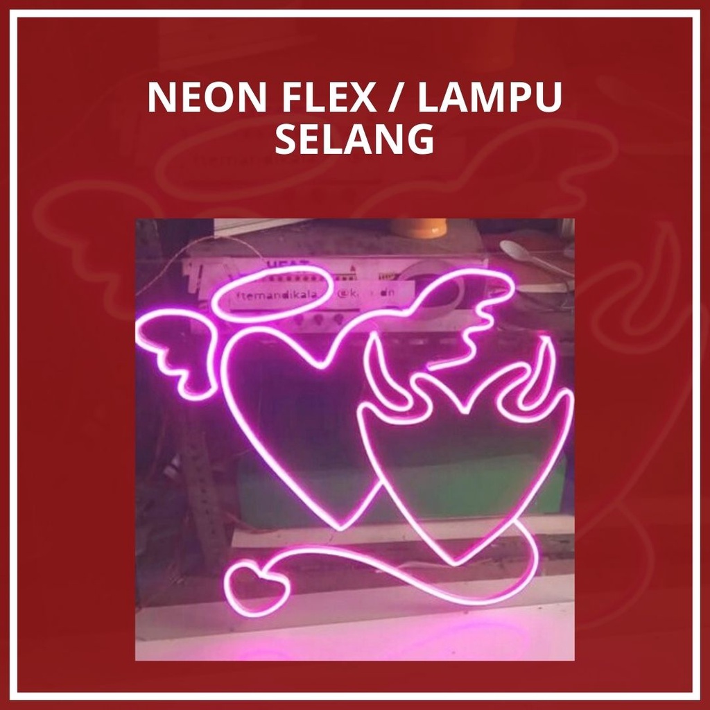 Jual Neon Flex Lampu Selang Bisa Costum Bentuk | Shopee Indonesia