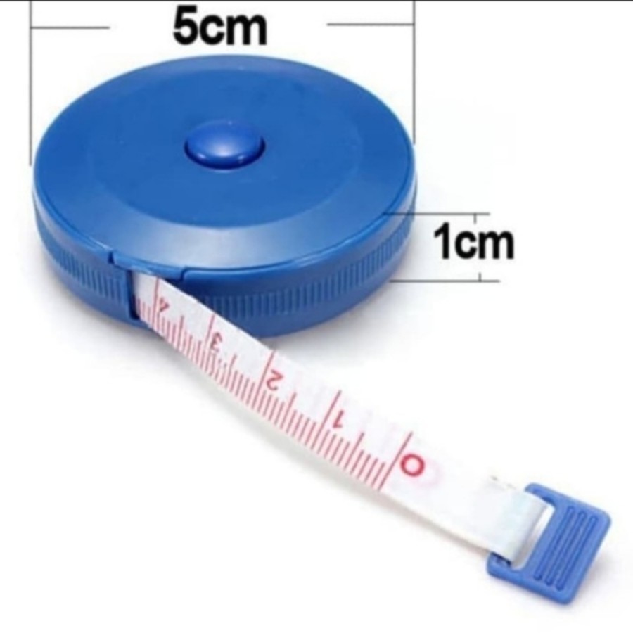 Jual METLINE - METLIN - METERAN GULUNG PENGUKUR LINGKAR KEPALA PINGGANG ...