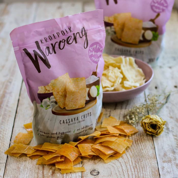 Jual Munching Queen No Added MSG Kroepoek Waroeng Cassava -- Kerupuk ...