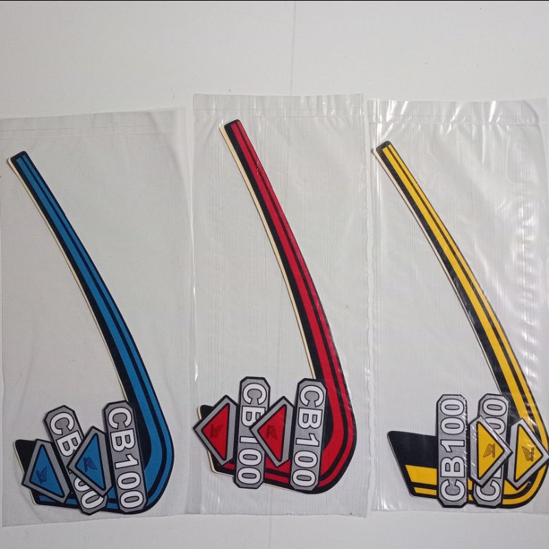 Jual Striping Sticker Honda CB100 CB 100 Gelatik Lama Jadul | Shopee ...