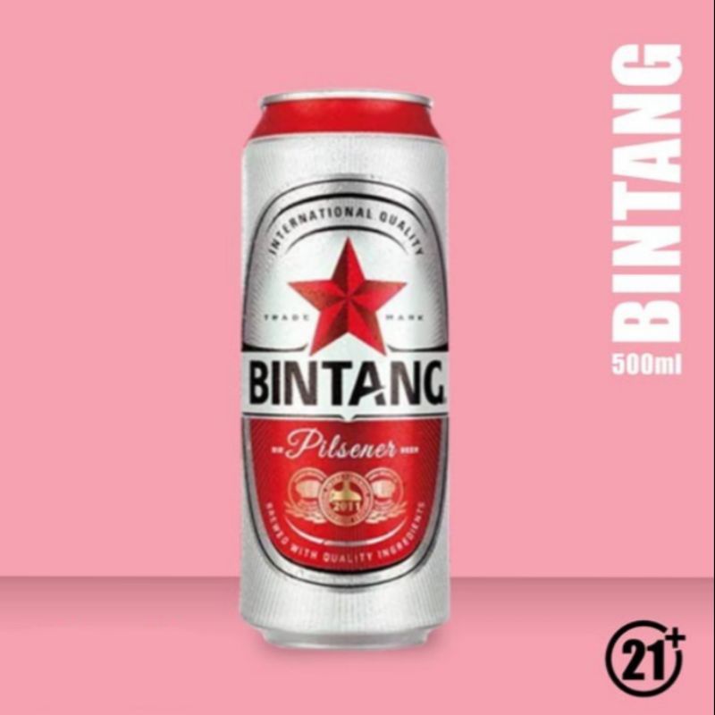 Jual Bir Bintang Kaleng 500ml | Shopee Indonesia