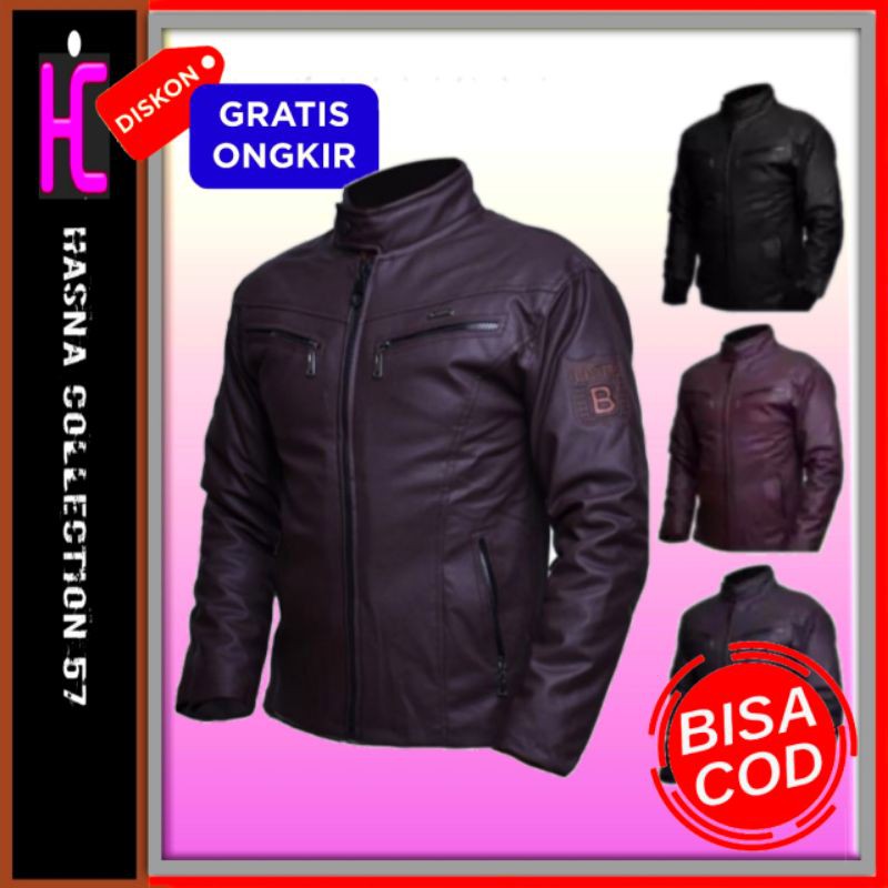 Jual JAKET MOTOR PRIA KULIT SAPI LIAR JAKET RIDER TOURING | Shopee ...