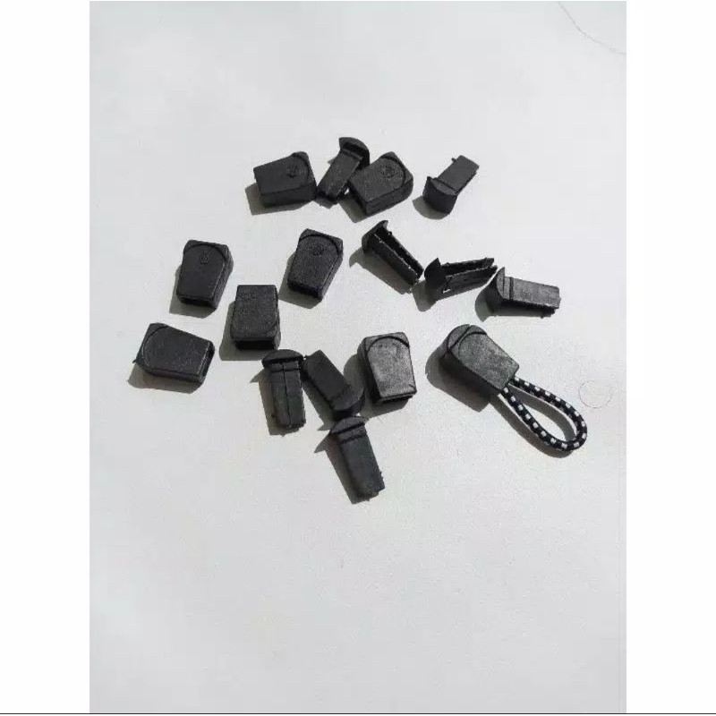 Jual Stropper Ujung Tali Bandul Tas Tarikan Sleting, harga per 10pcs ...